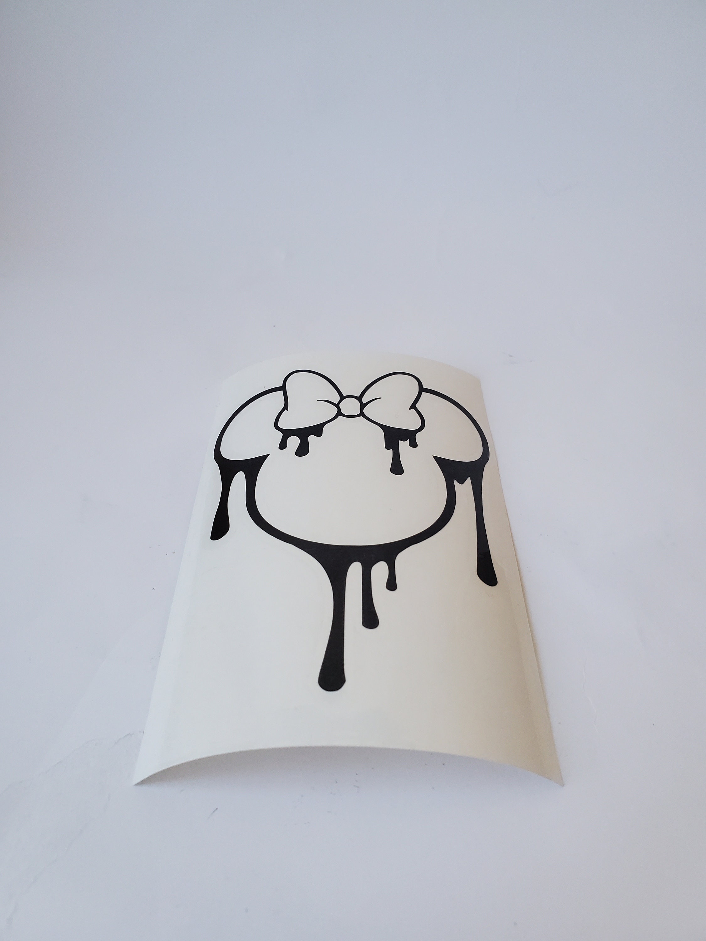 Minnie Mouse Drippy Open Vinyl Sticker Decal Multiple | Etsy