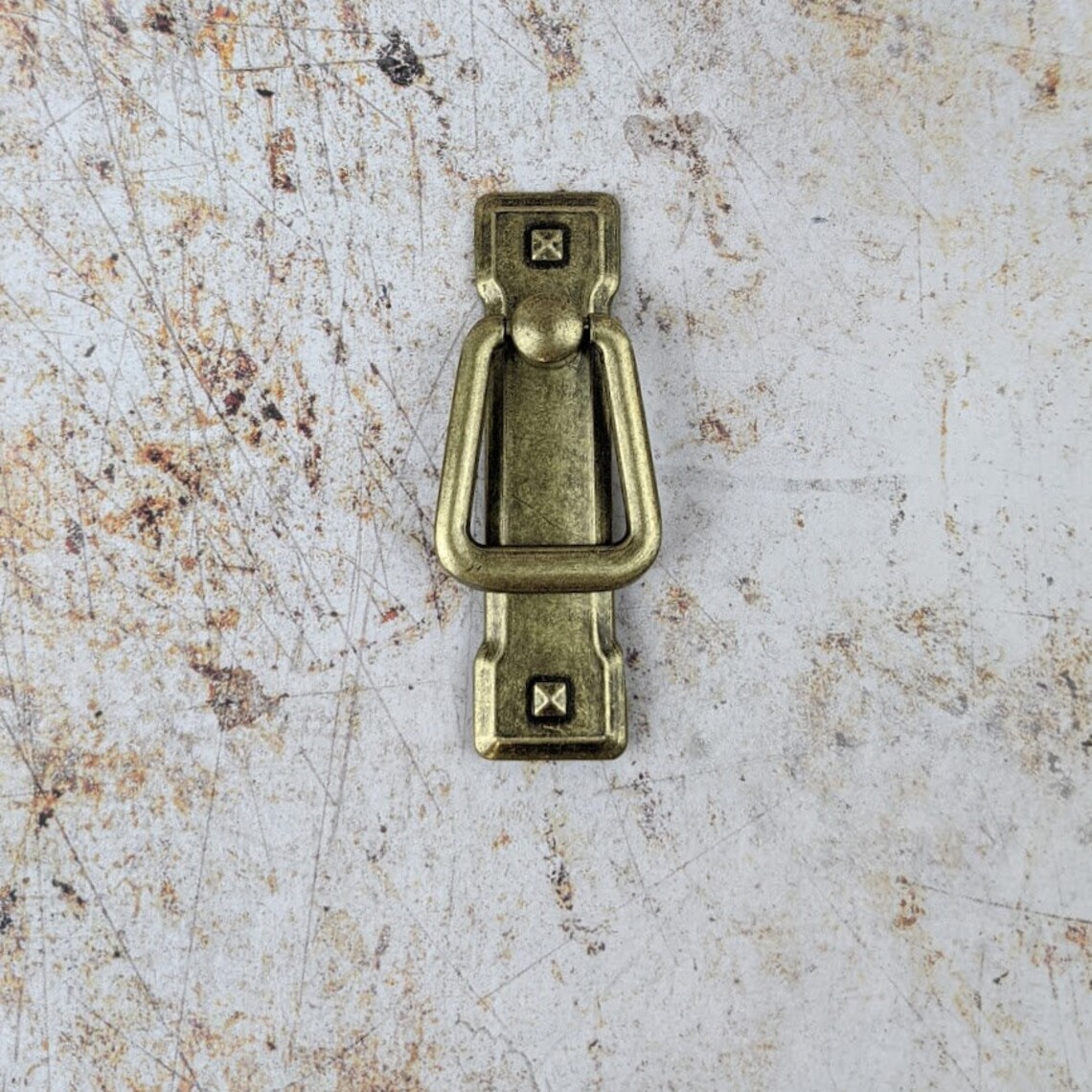 Metal Handle, Bronze Finish, Rustic Drop Handle - Etsy UK
