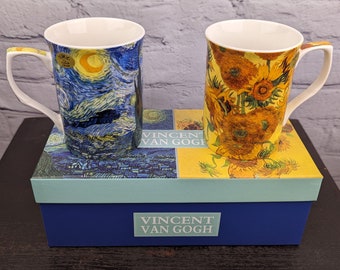 Vincent Van Gogh Tea Set - Etsy UK