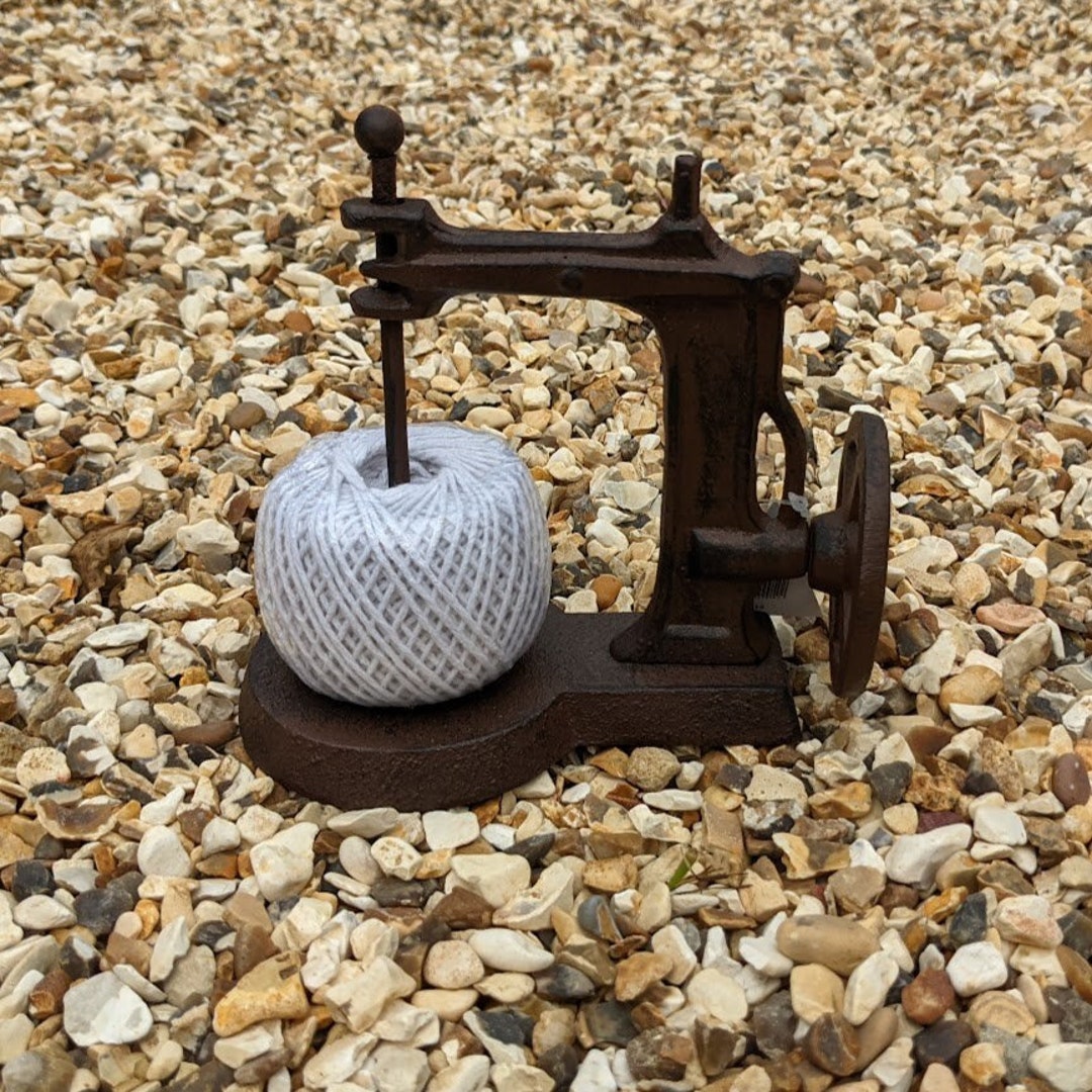 Garden String Holder Sewing Machine Shape Cast Iron Lovely Gift - Etsy UK