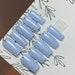 Chrome Blue Press on Nails - Etsy