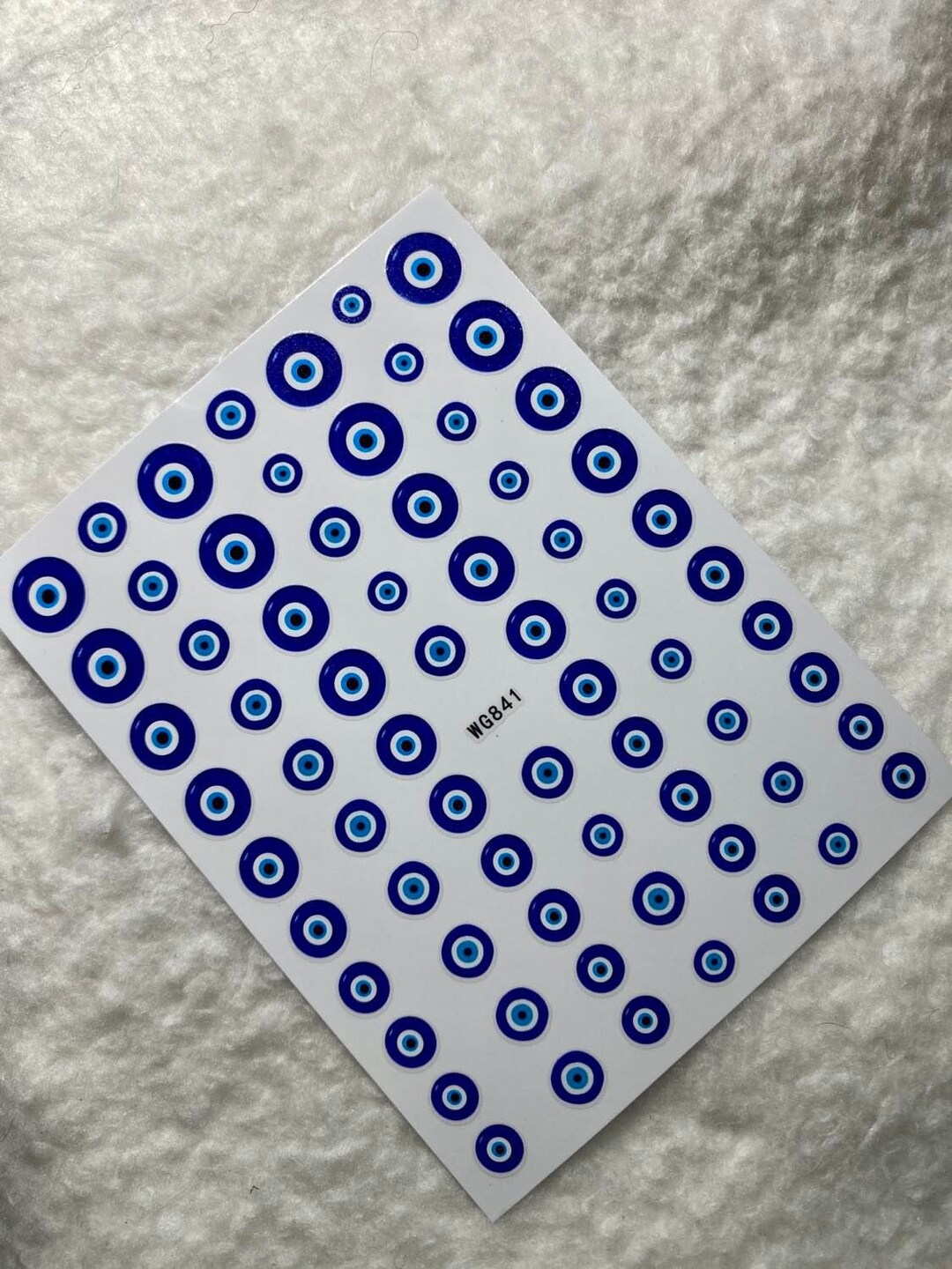 Evil Eye Circle Stickers - Etsy