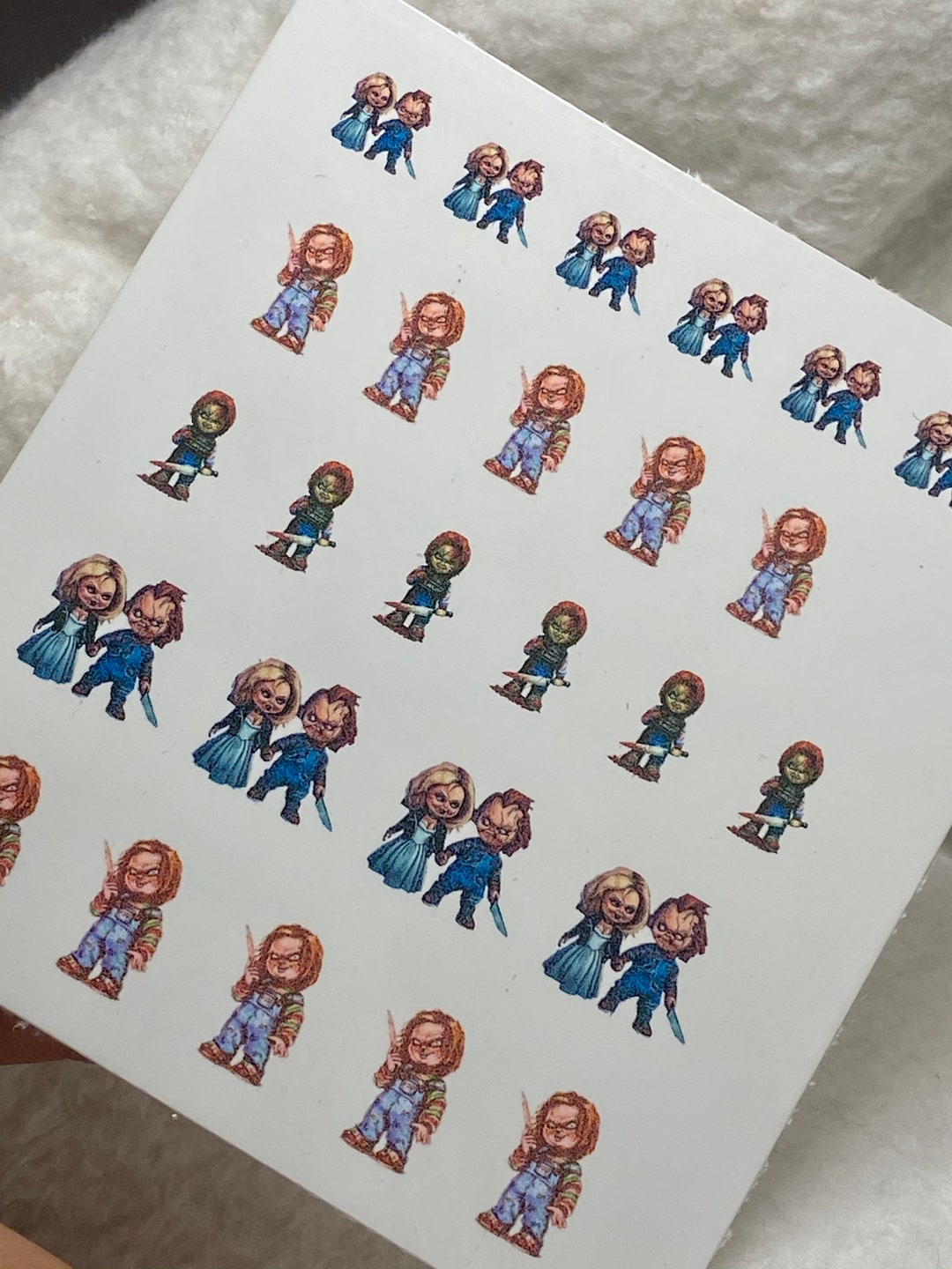 Chucky Waterslide Decals - Etsy