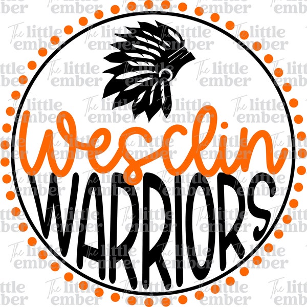 Warrior School Spirit Png - Etsy