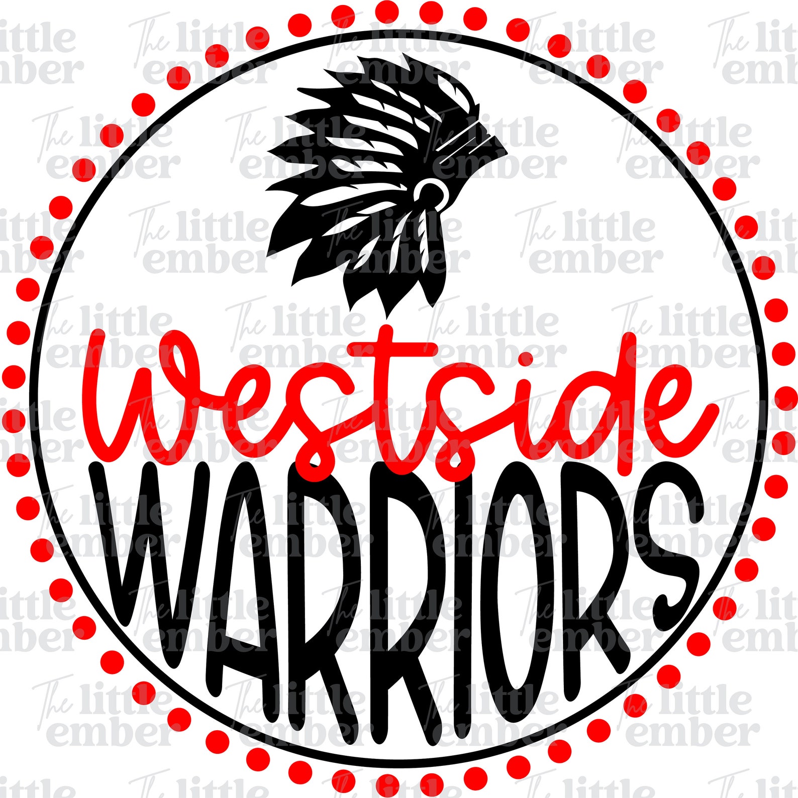 Westside Warriors Png, School Spirit Png, Westside Sublimation Download ...