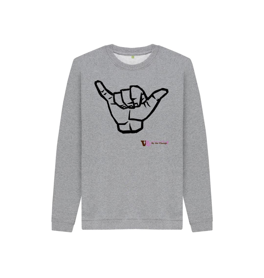 Rad Hand Sign Unisex Kids Sweater - Etsy
