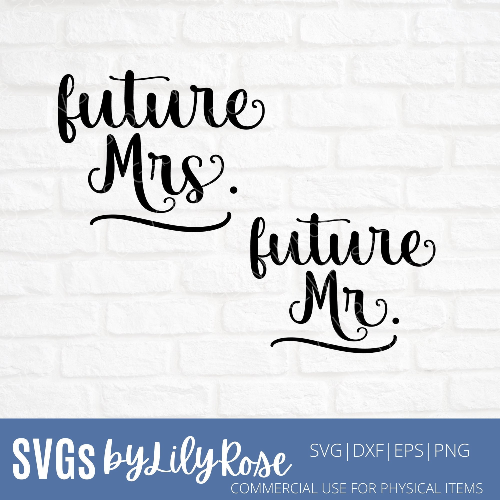 Future Mrs SVG Cut File Future Mr Cut File Wedding Svg - Etsy