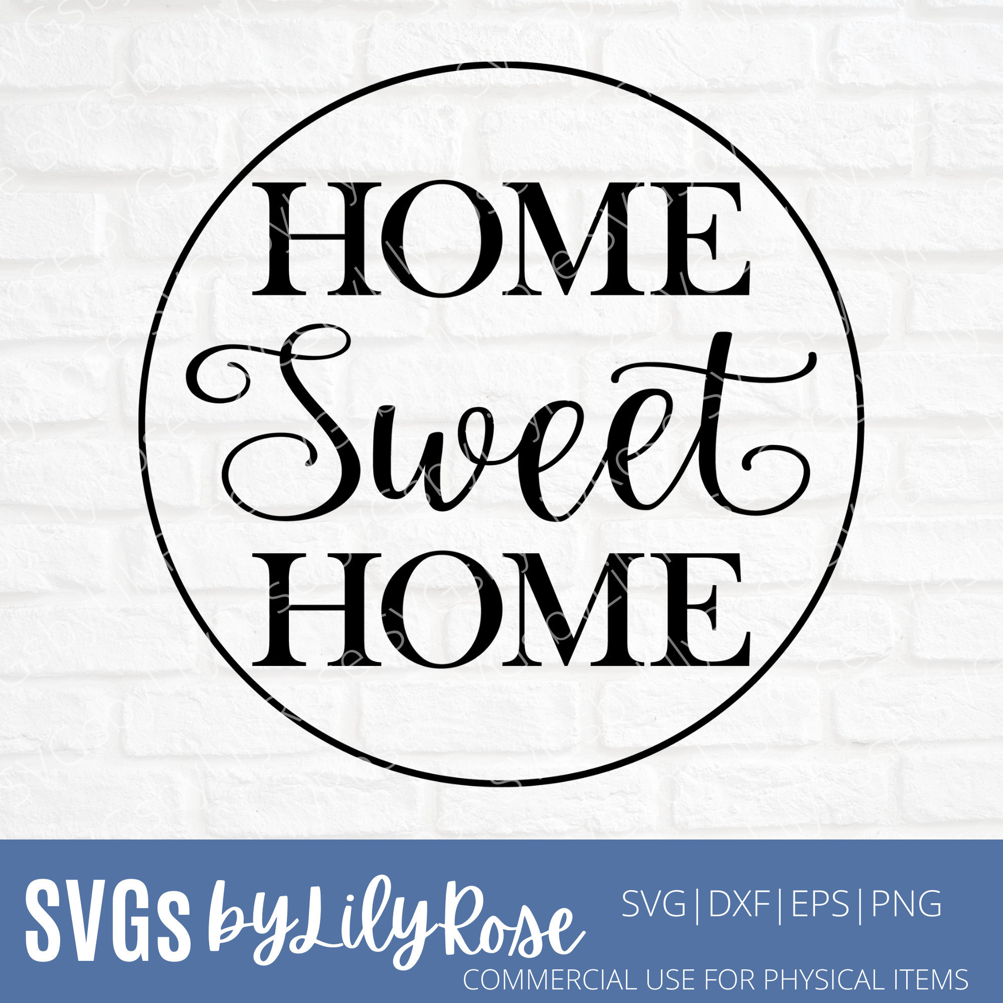 Home Sweet Home SVG File Home Sweet Home Cut File Home Sweet | Etsy