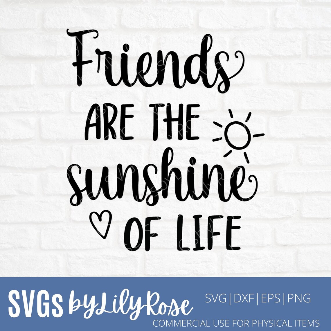 Friend Svg File Friend Cut File Friend Clipart Friends Are - Etsy UK
