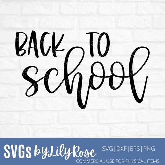 Back to School Cut File Back to School SVG Teacher Cut File - Etsy