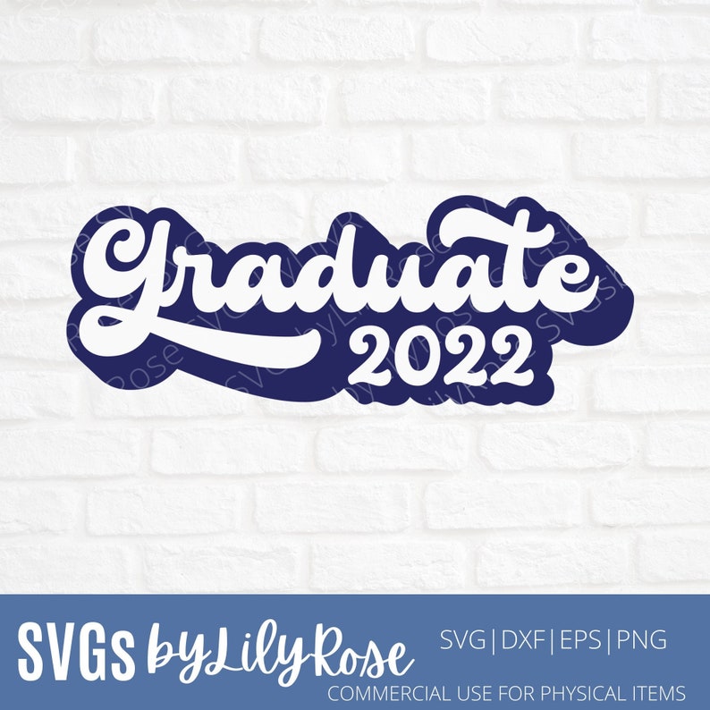 Graduate 2022 Retro Svg File- Graduation Boho Cut File- Graduation ...