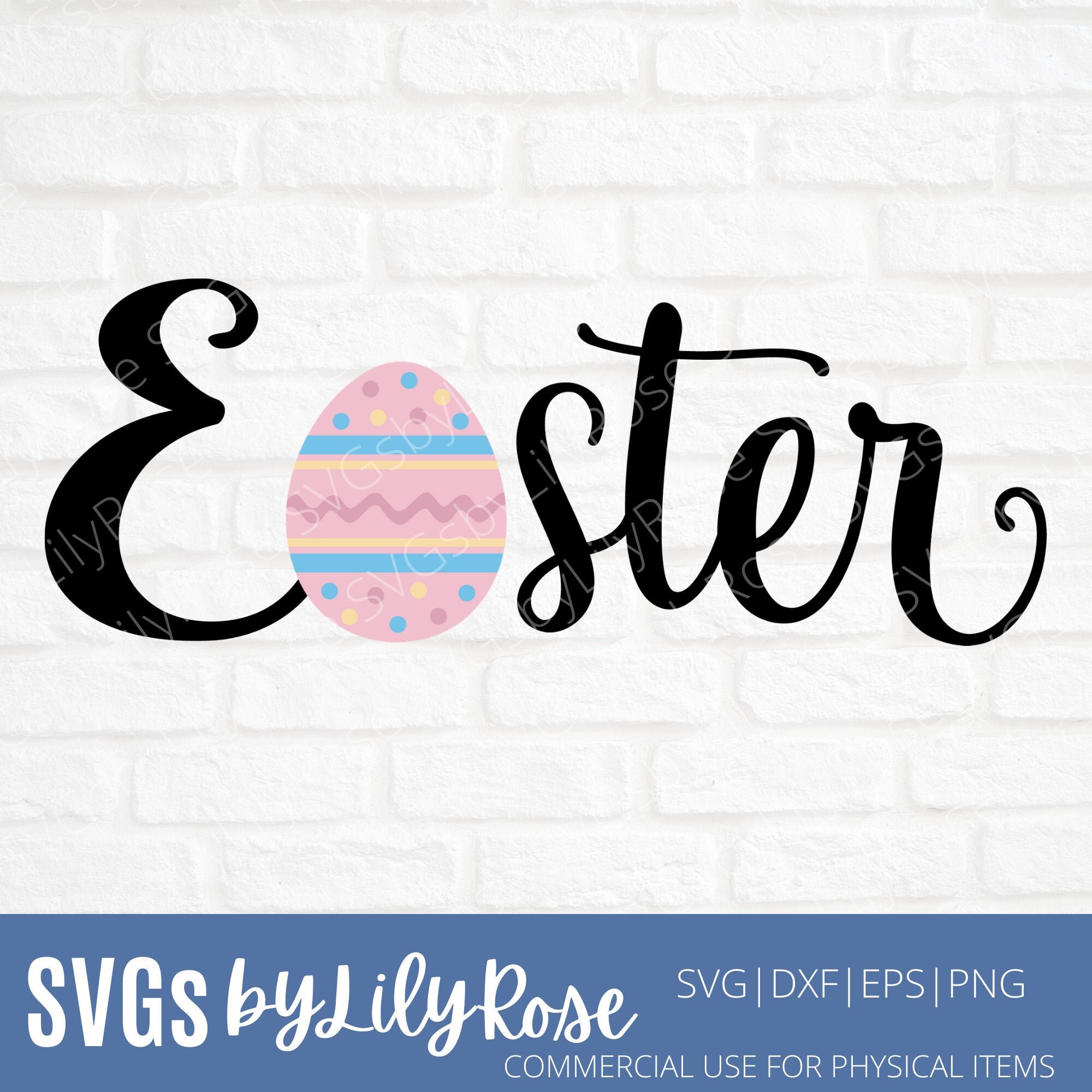 Easter SVG File Easter Egg Cut File Spring Svg Easter - Etsy