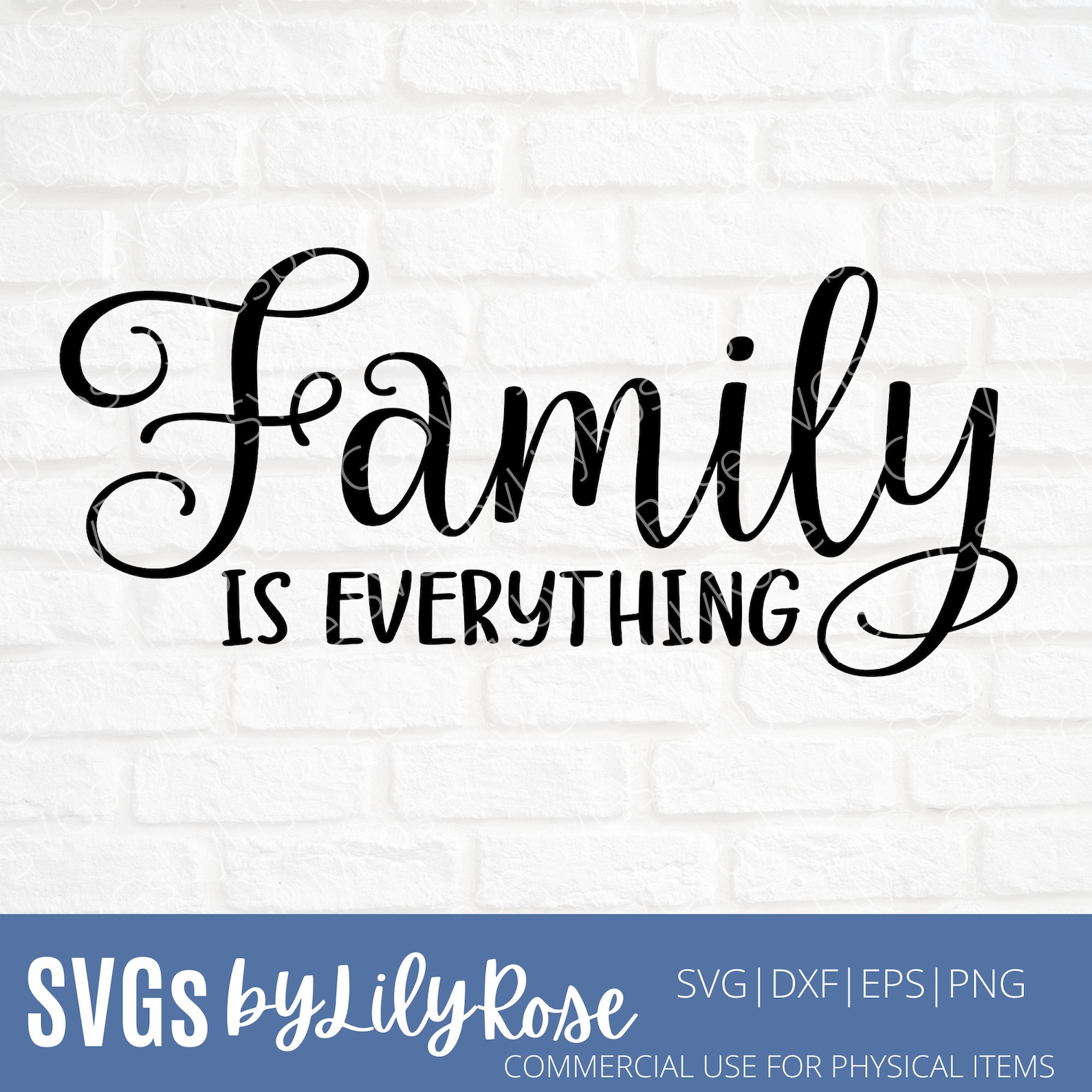 Family is Everything SVG File Family Cut File Family - Etsy Canada