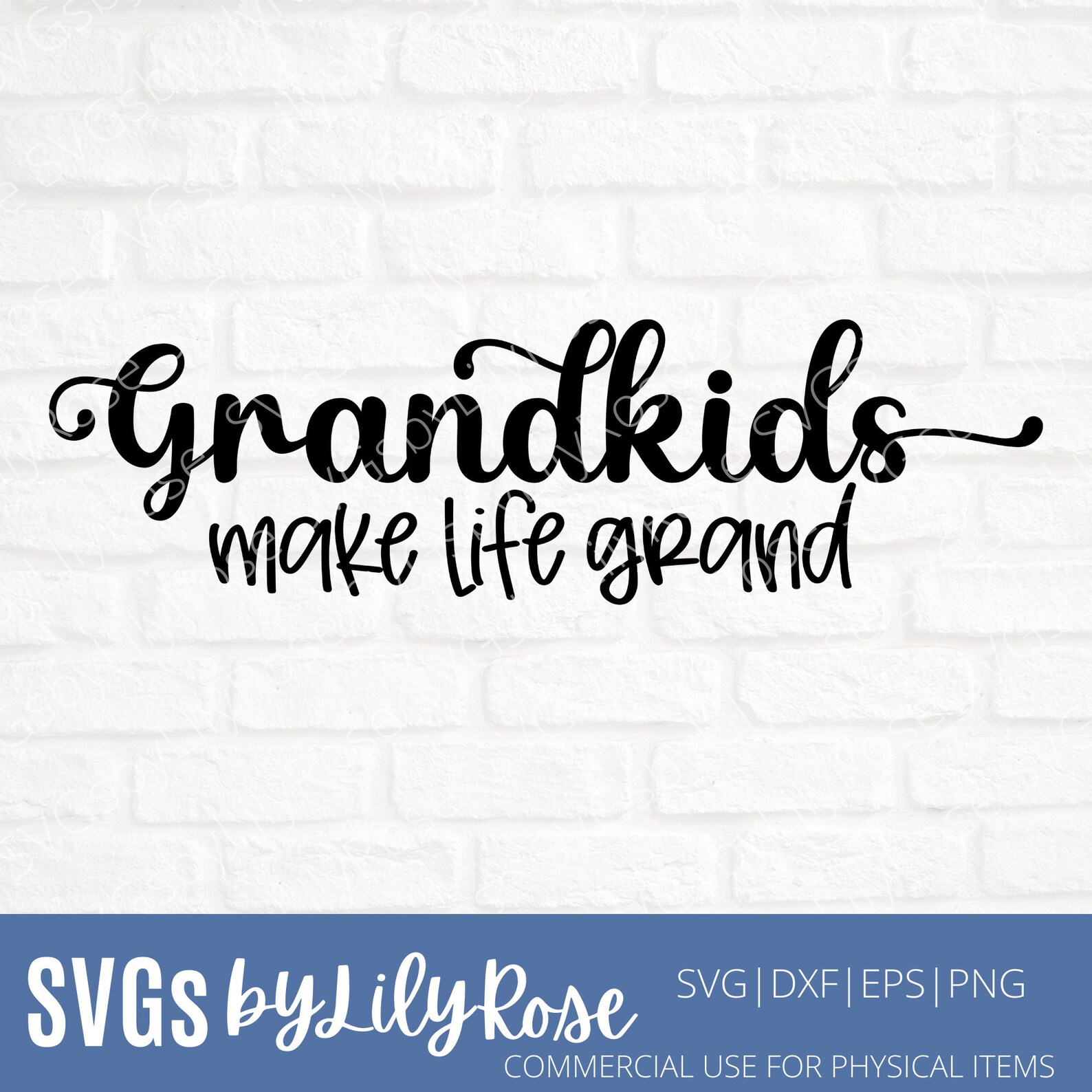 Grandkids Make Life Grand Svg File- Grandkids Cut File- Grandkids ...