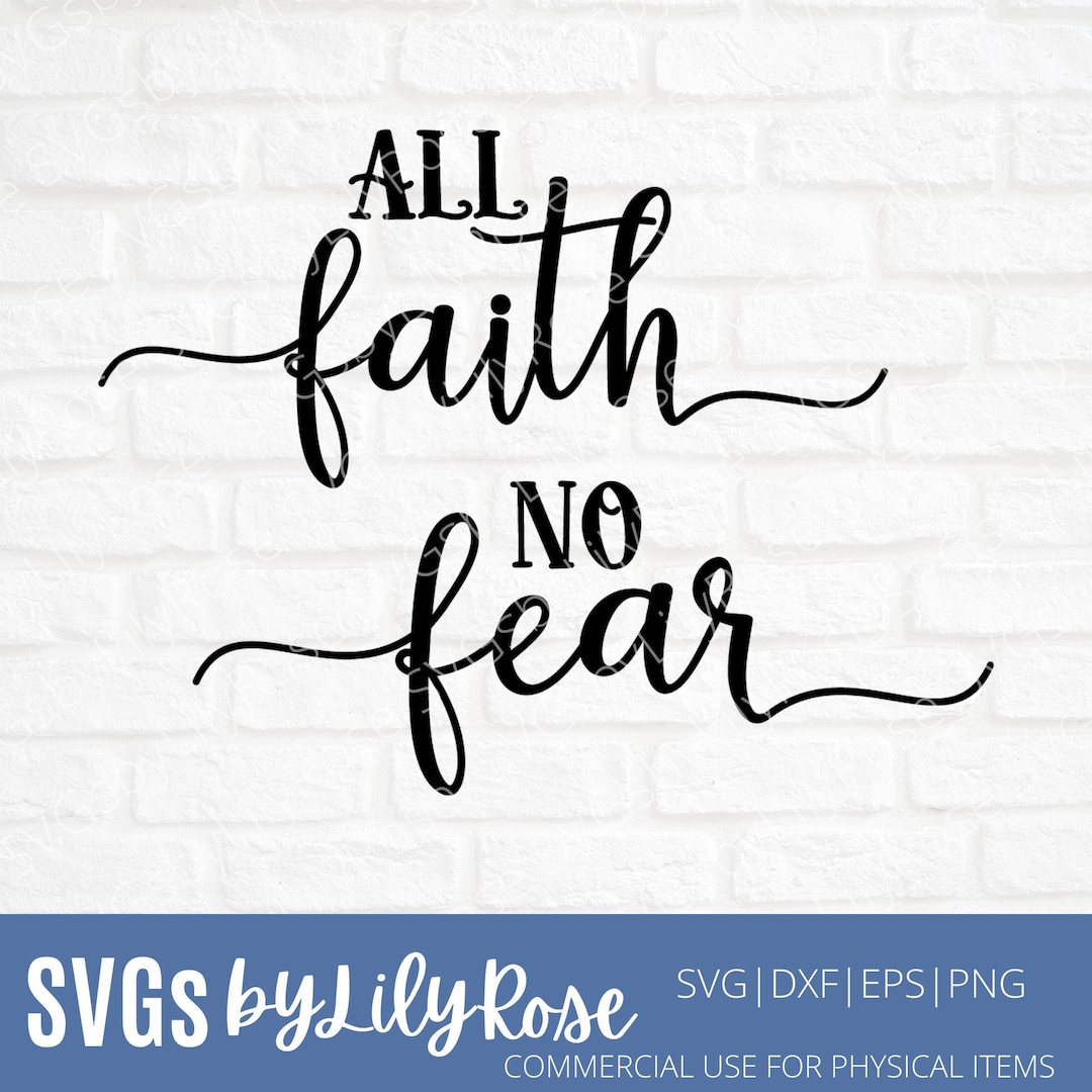 Faith SVG File- Faith Cut File- Faith Clipart- Cricut- Silhouette Cut ...