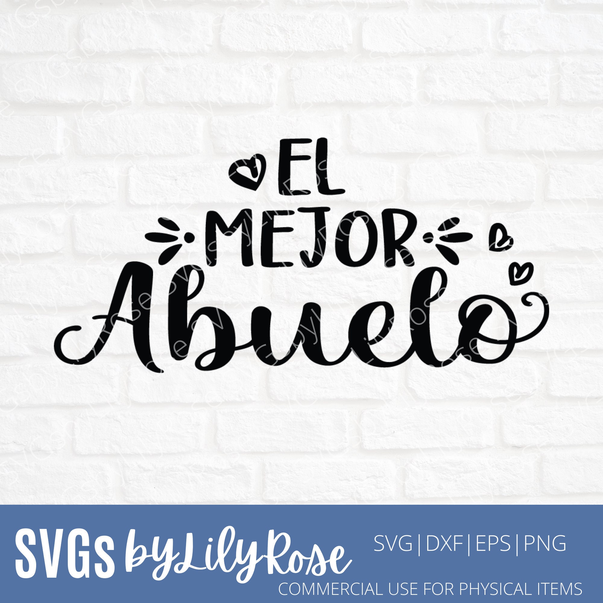 El Mejor Abuelo Svg Archivo- Abuelo Cut Archivo- Abuelo Clipart- Cricut ...