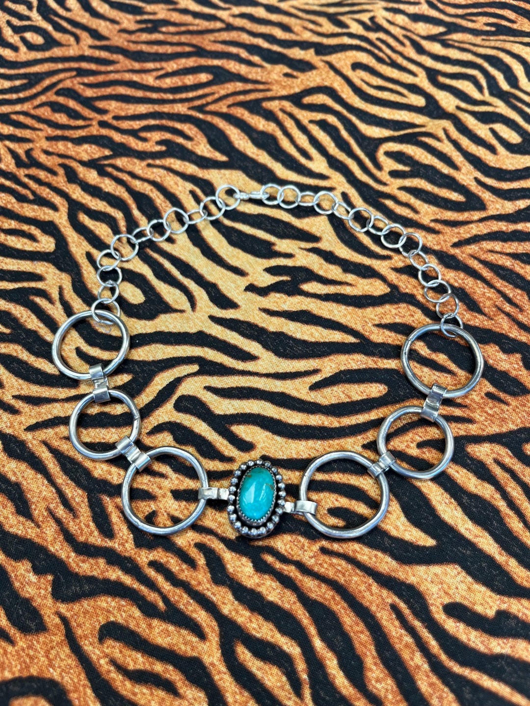 MADE TO ORDER Indian Native Navajo Inspired Choker With Royston ...