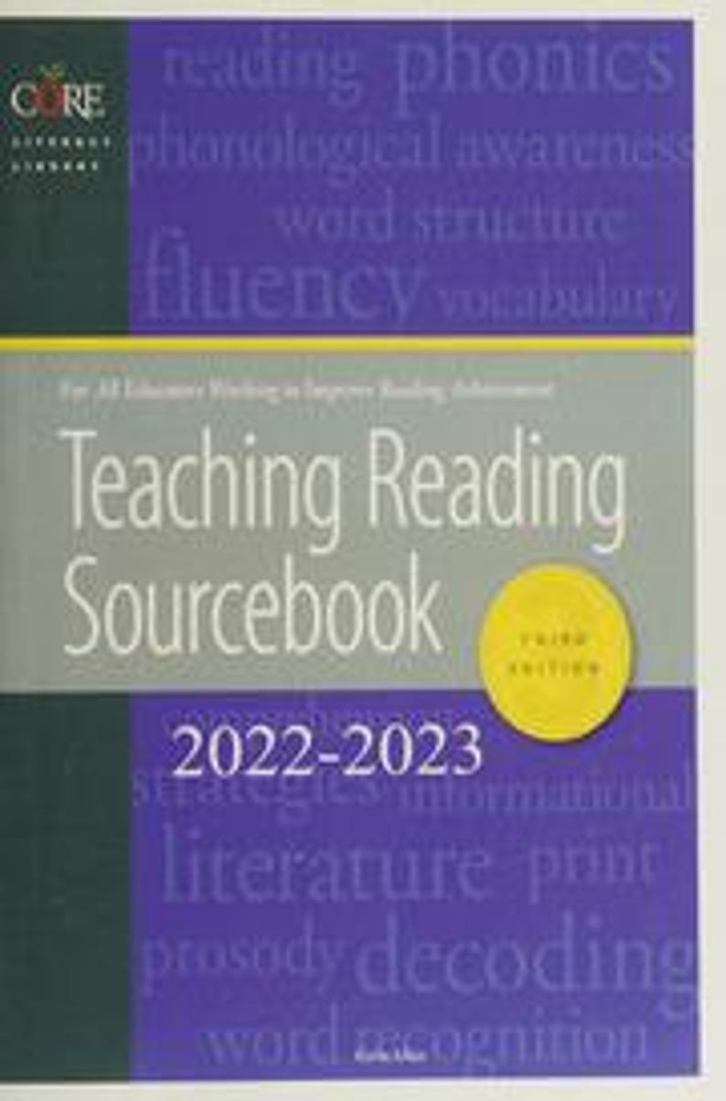 Teaching Reading Sourcebook 2022-2023 - Etsy