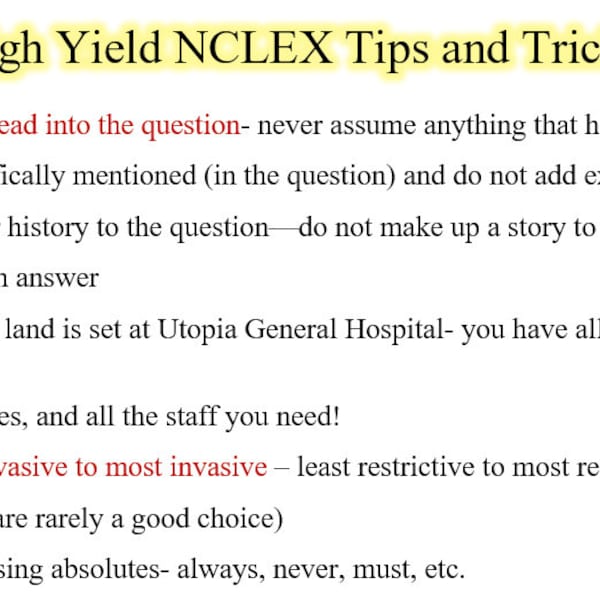 Nclex High Yield Dr Z Notes - Etsy UK