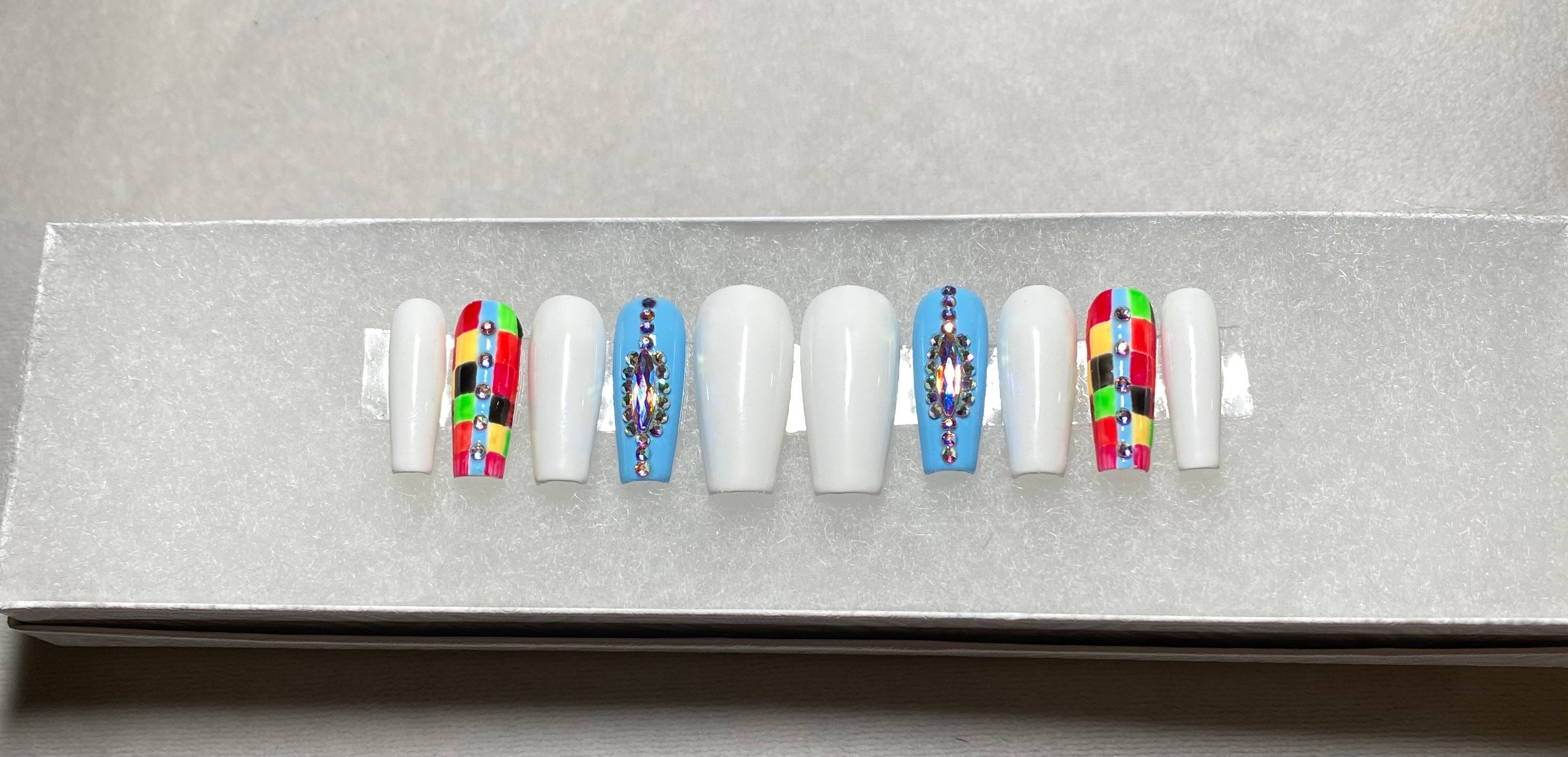 One Direction Stick On Nails