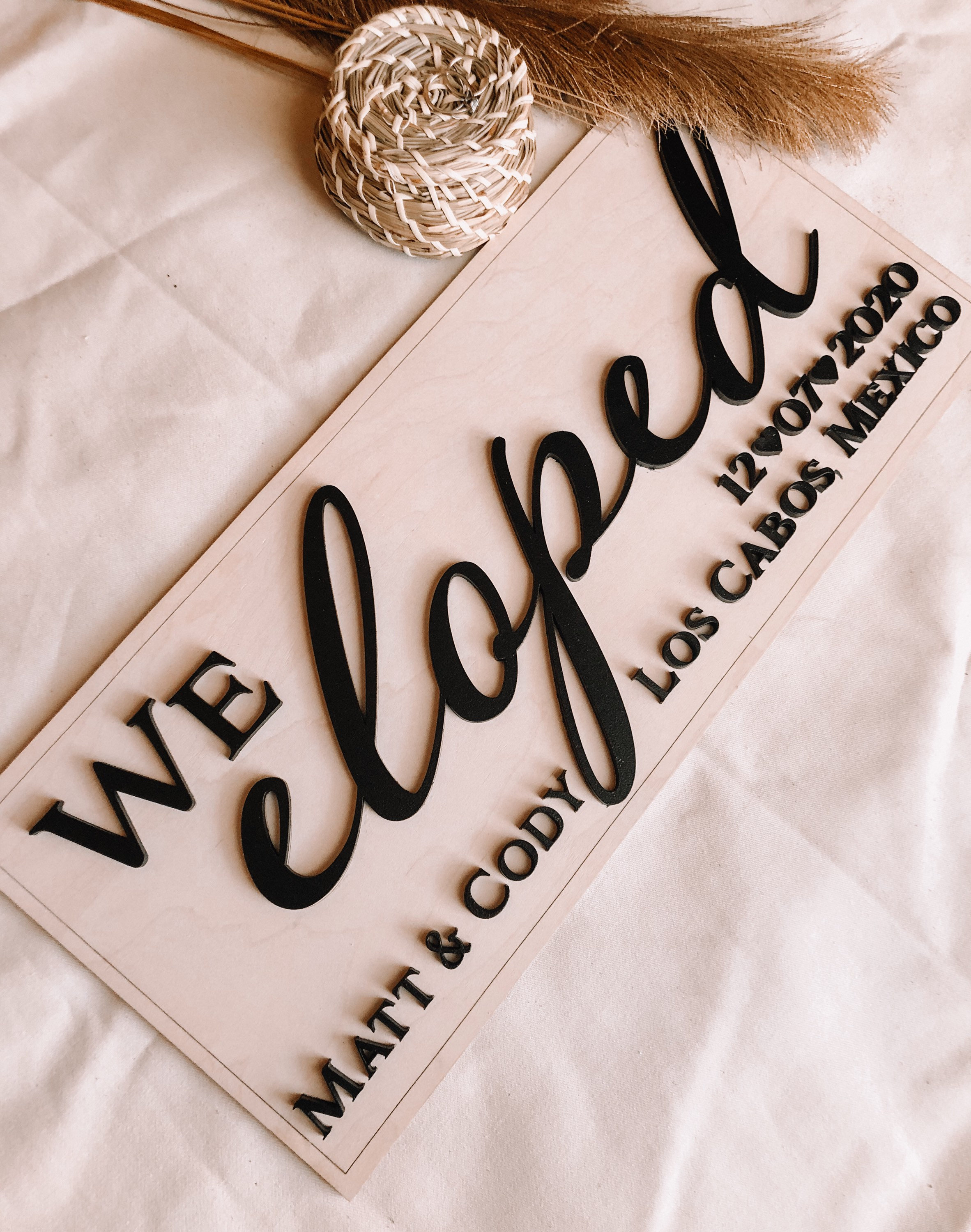 Elopement Sign - Etsy