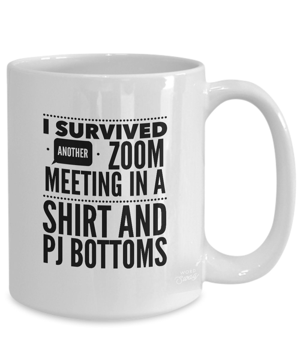 Funny Zoom Meeting Mug Coffee Cup for Friends Colleagues - Etsy