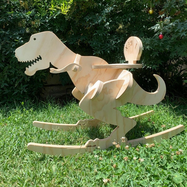 Dinosaur Rocking Horse - Etsy