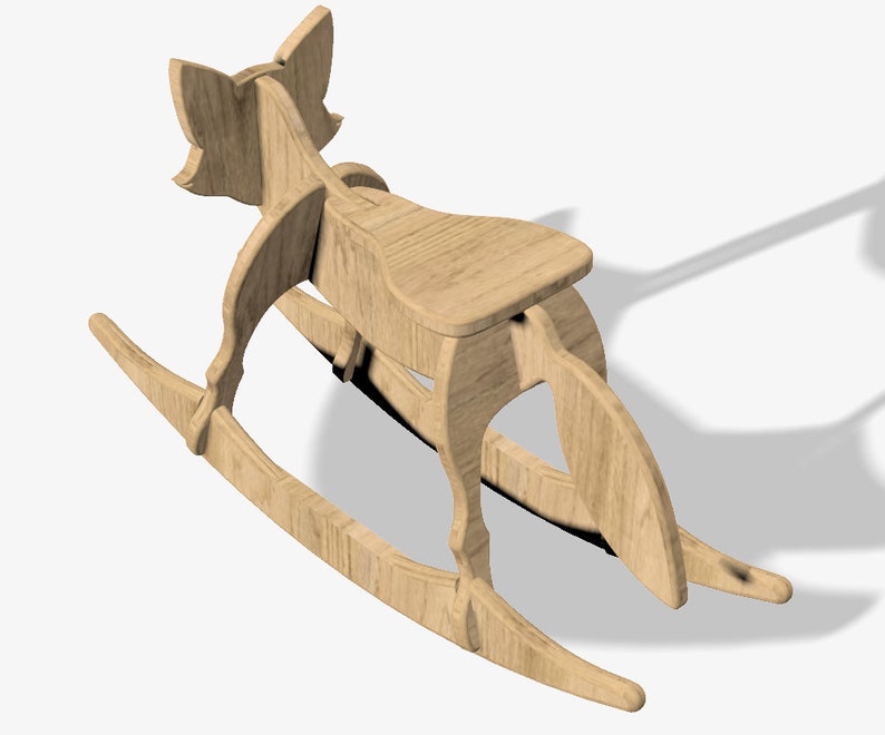 Fox Kids Rocking Horse - Etsy