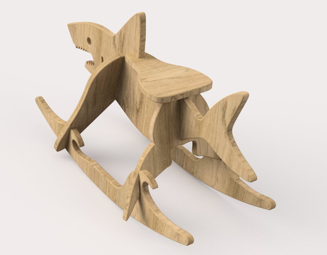 Shark Kids Rocking Horse - Etsy