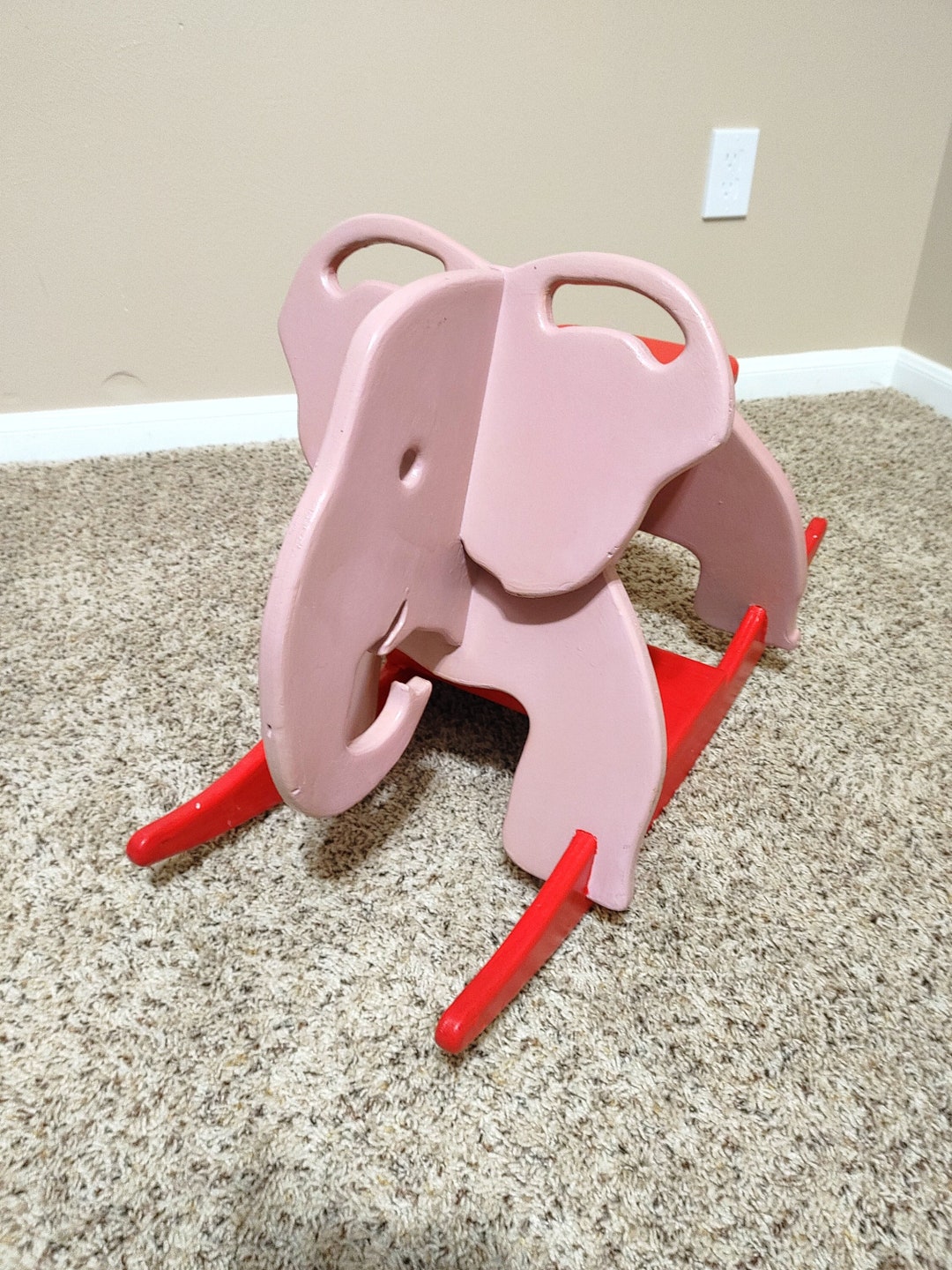 Elephant Rocking Horse DIY Plans - Etsy