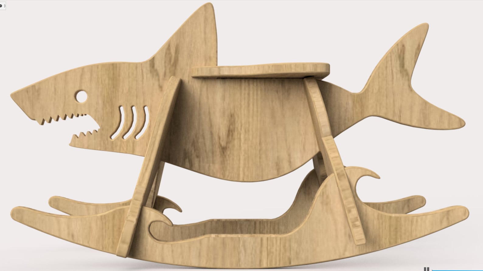 Shark Kids Rocking Horse (Instant Download) - Etsy