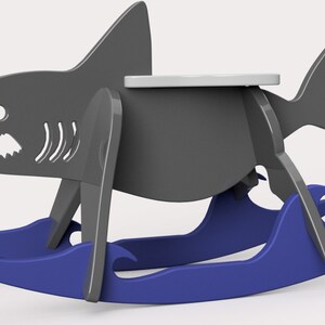 Shark Kids Rocking Horse - Etsy