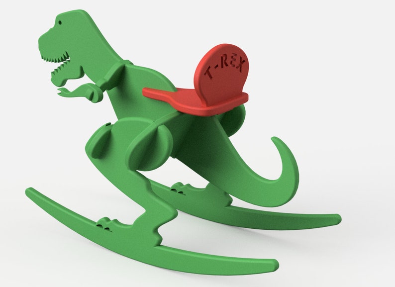 Tyrannosaurus Kids Rocking Horse - Etsy