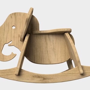 Elephant Kids Rocking Horse - Etsy