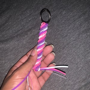 Home Made Spiral Keychain - Etsy