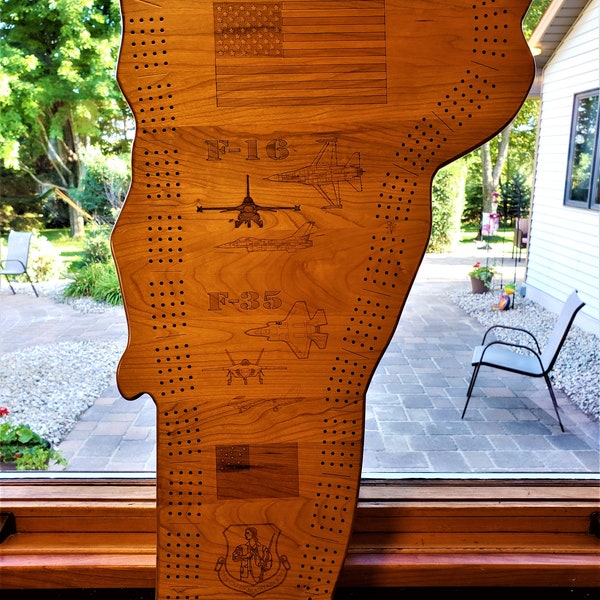 Cribbage Board Table - Etsy