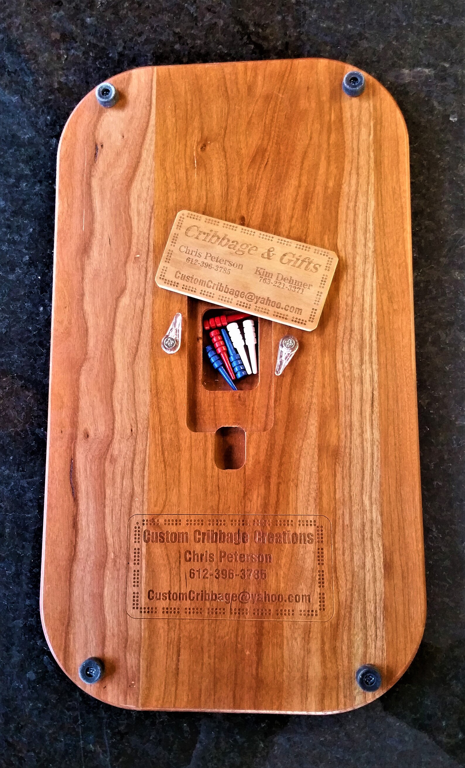 Golf Cribbage Board Personalized - Etsy