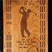 Golf Cribbage Board - Personalized - Etsy