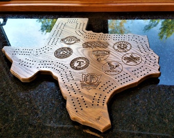 Custom Personalized Golf Cribbage Board - Etsy