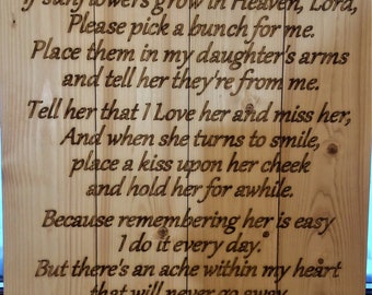Sympathy of Daughter, in Memory Gifts, Condolence Gift, Memorial Day ...