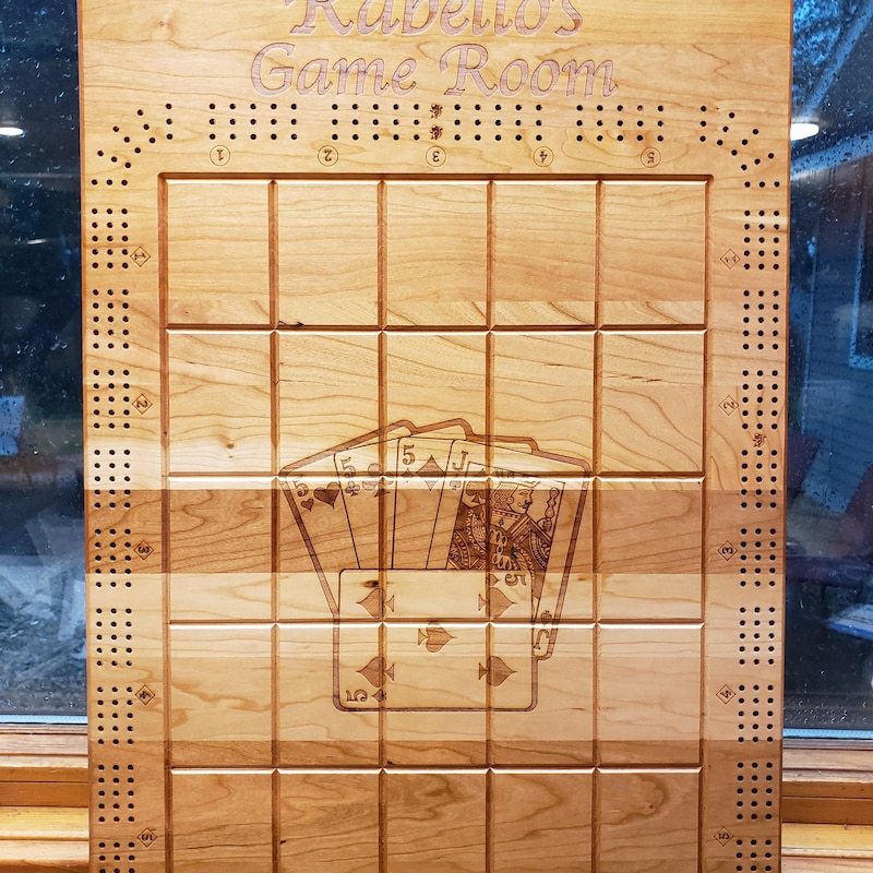 29 Cribbage Board - Etsy