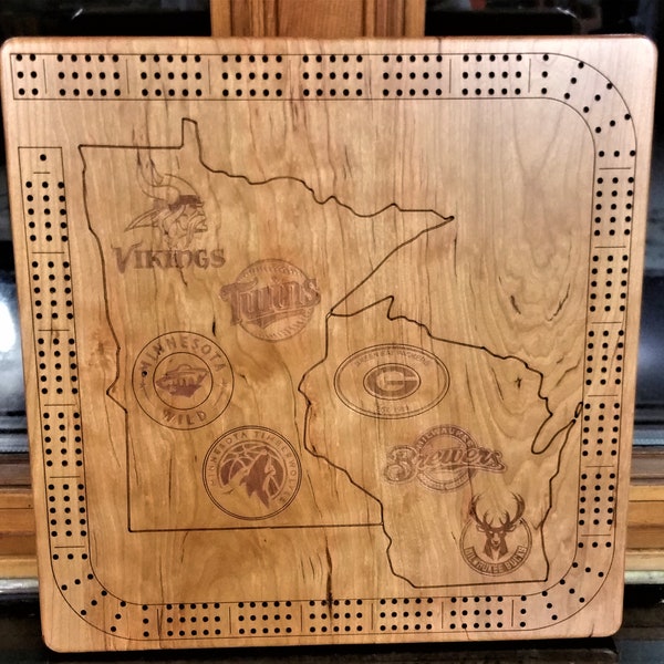 Green Bay Packers Cribbage Board - Etsy