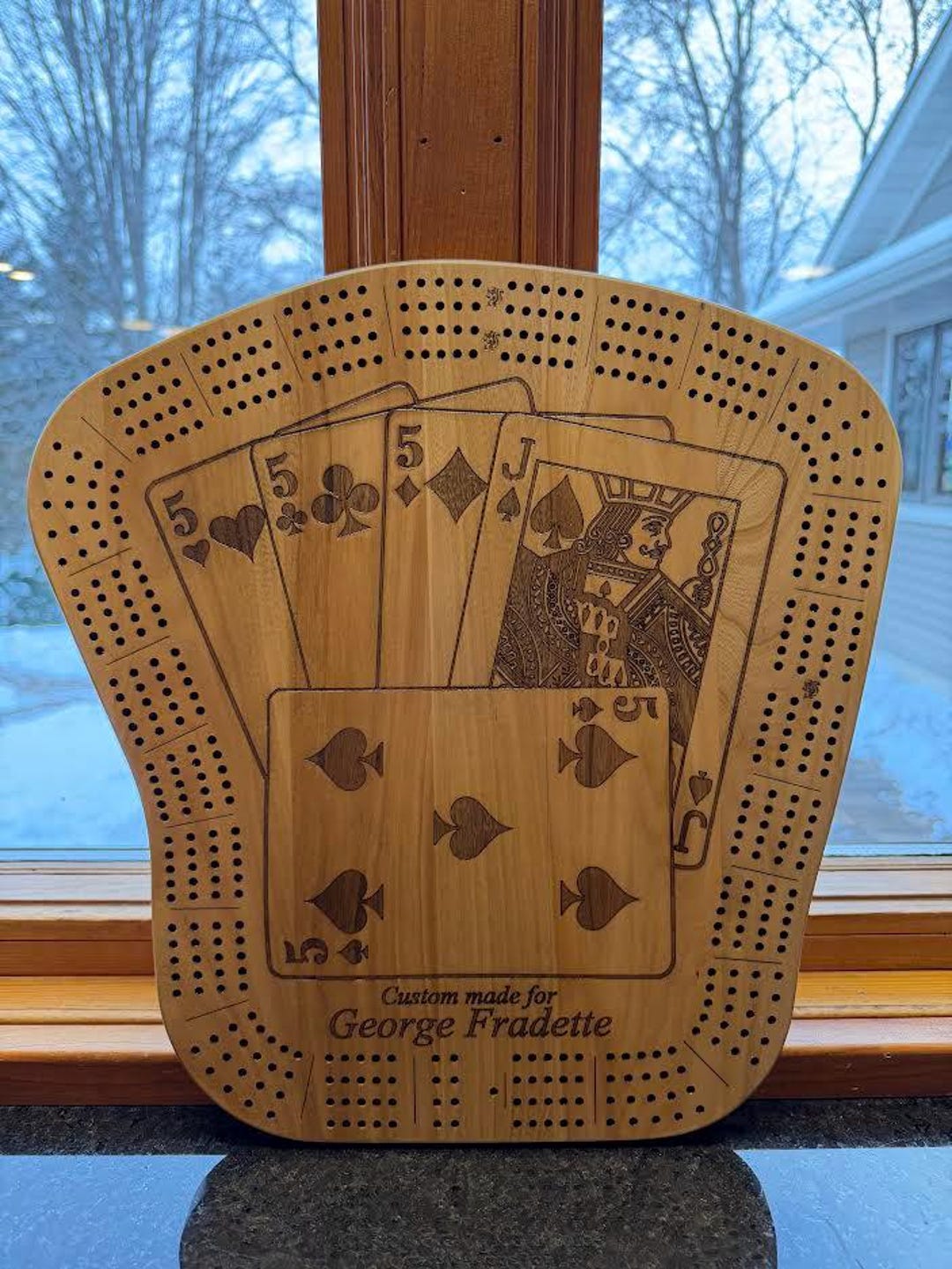 Custom 29-hand Cribbage Board - Etsy