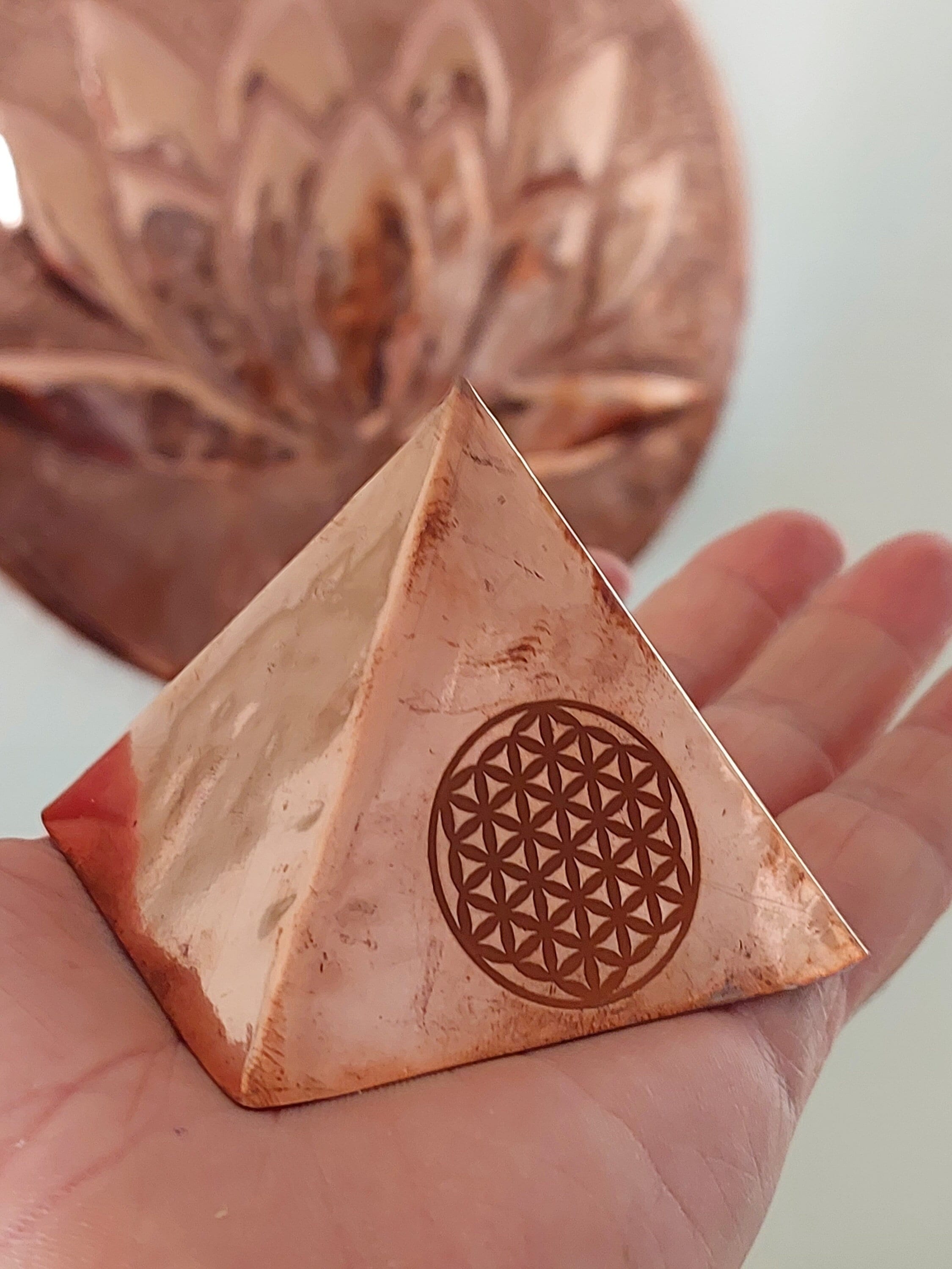 Custom Copper Pyramid Energizer Copper Charging Pyramid Energizing ...