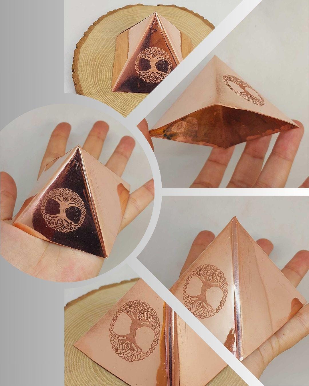 Custom Copper Pyramid Energizer | Copper Charging Pyramid | Energizing ...