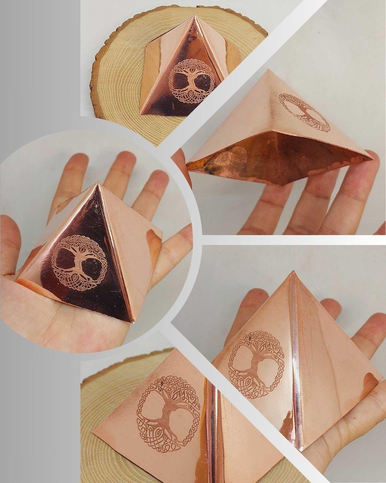 Custom Copper Pyramid Energizer | Copper Charging Pyramid | Energizing ...