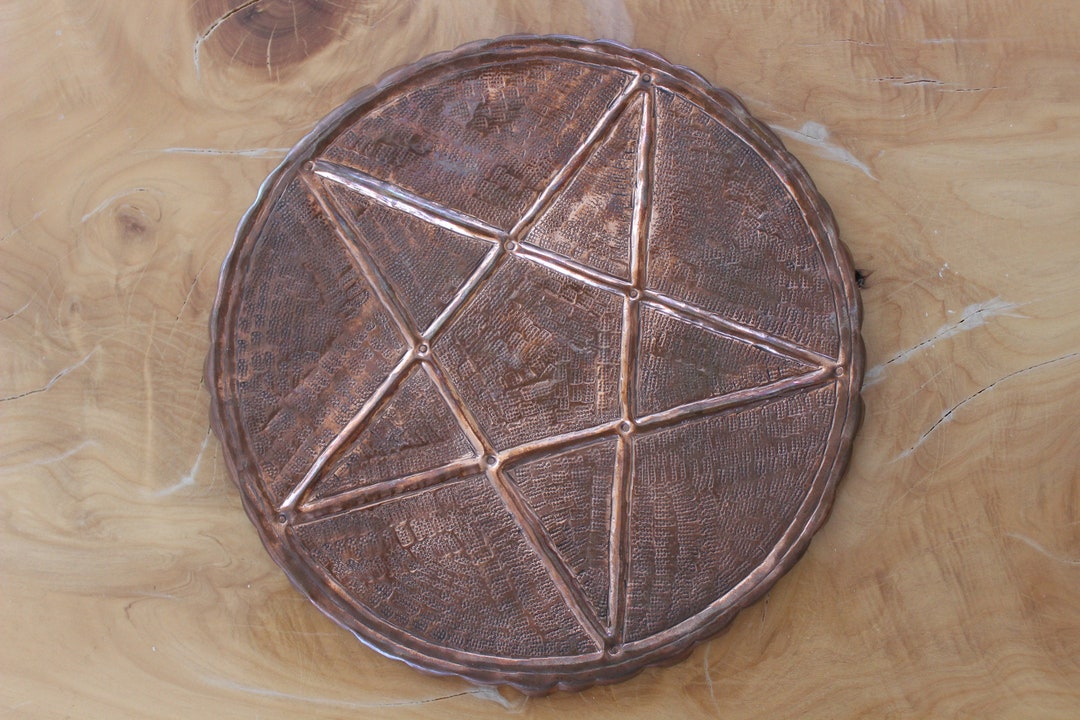 Copper Pentagram Grid Art , 3D Wall Art, - Etsy