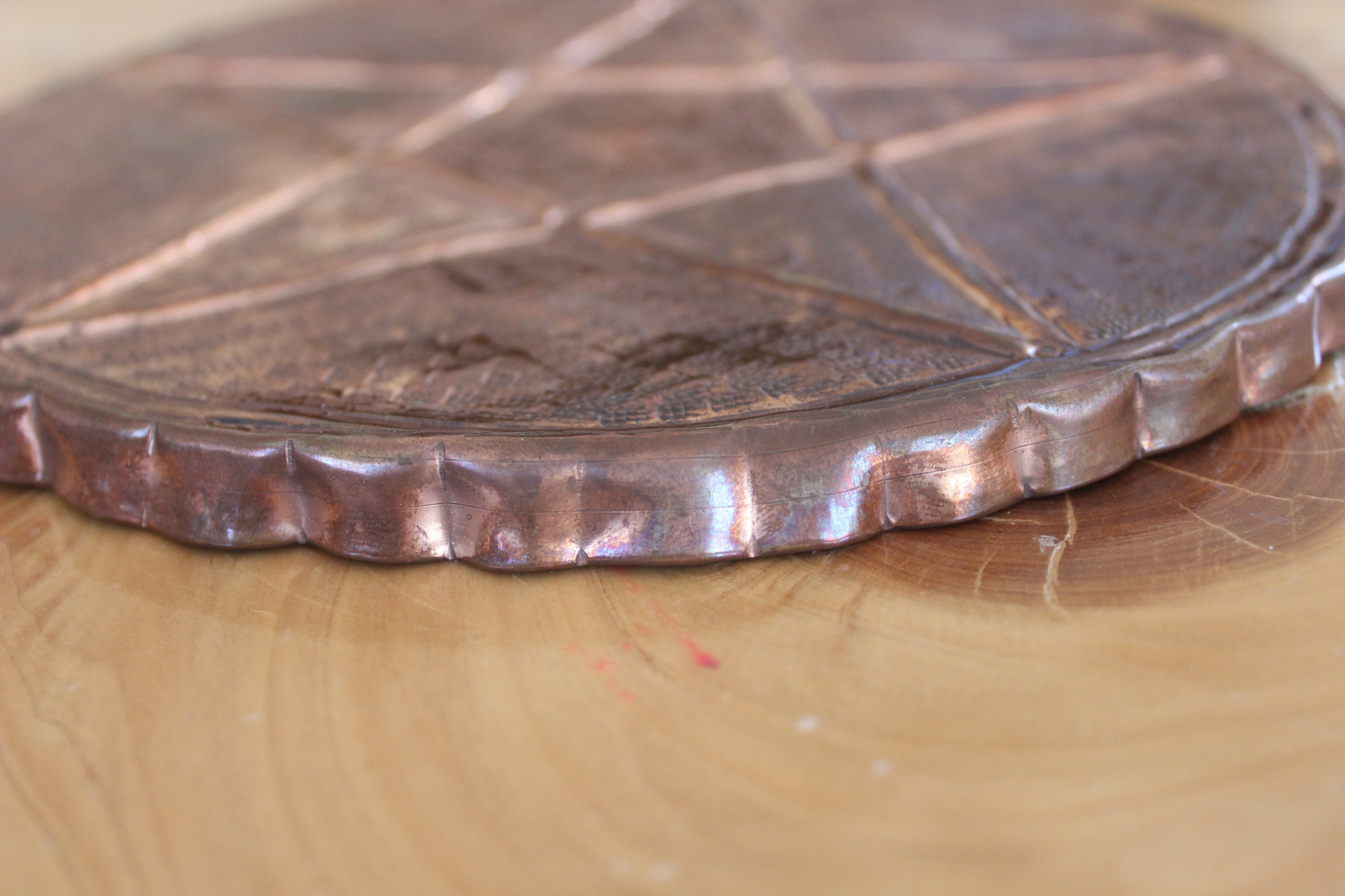 Copper Pentagram Grid Art 3D Wall Art - Etsy