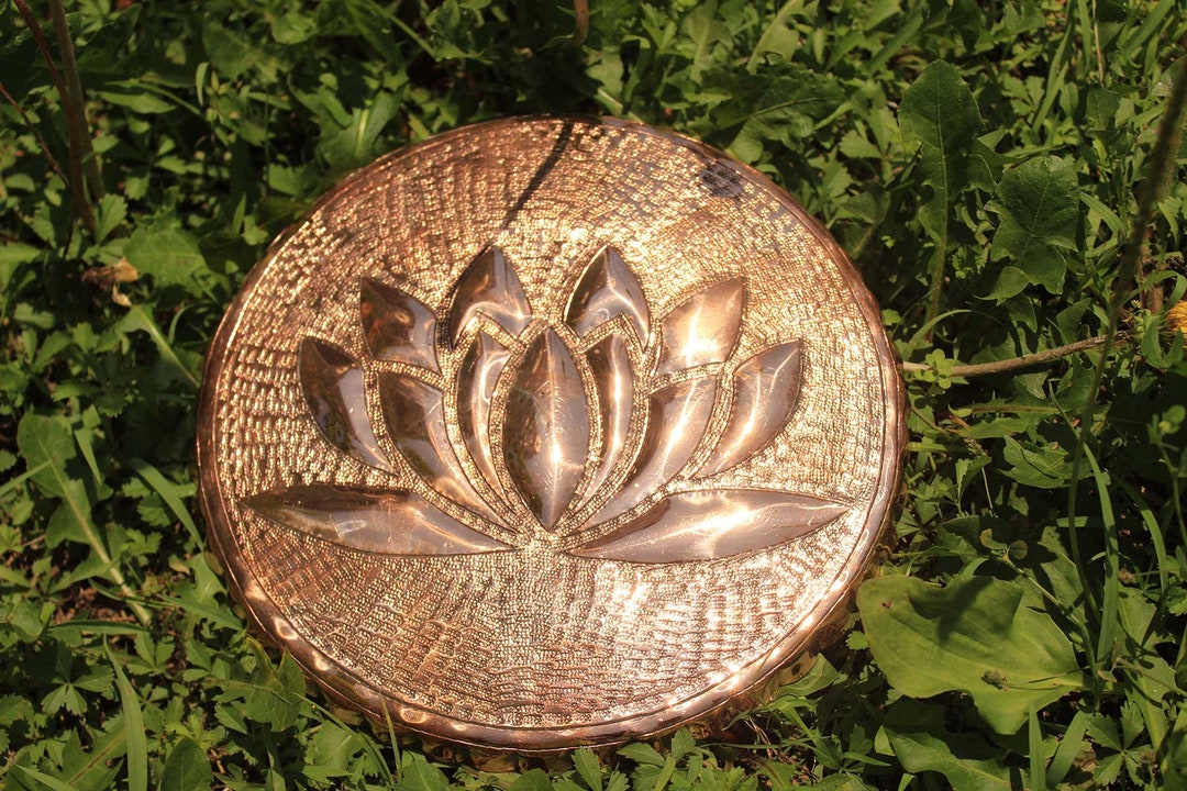 Copper Lotus Flower - Etsy