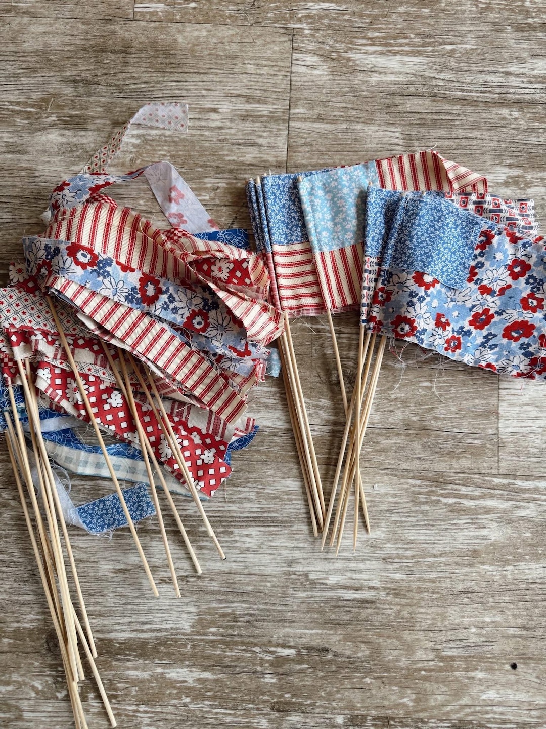Small American Handmade Flags American Flag Patriotic Decor Fourth of ...
